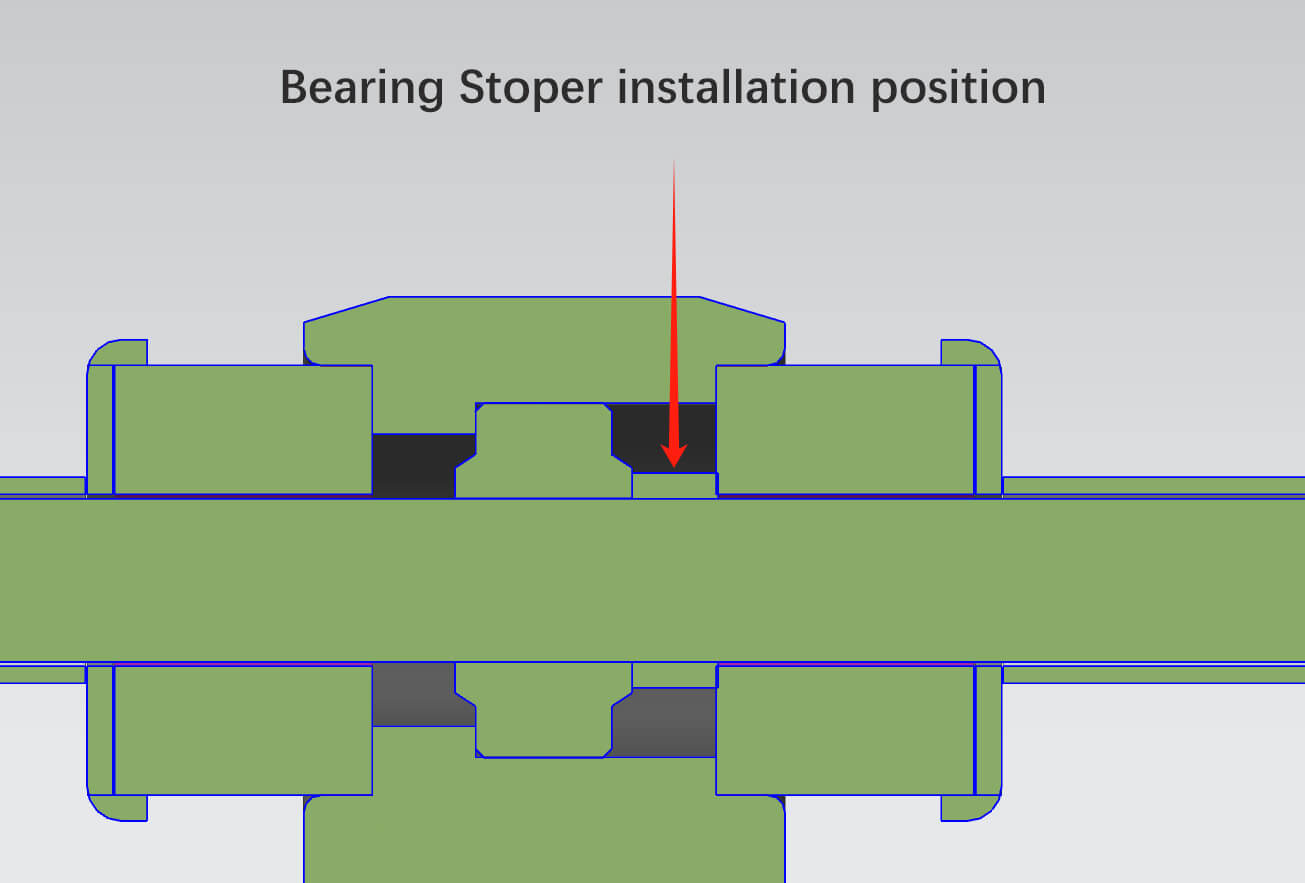 LDP zero degree torsion rear truck - LEPSK8